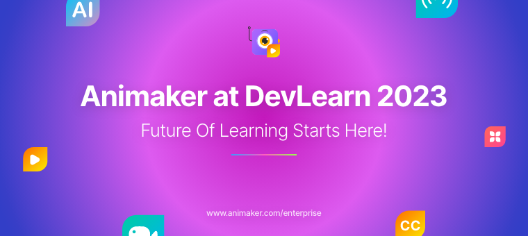 DevLearn 2023: Unleashing the Future of L&D with Animaker - Video ...