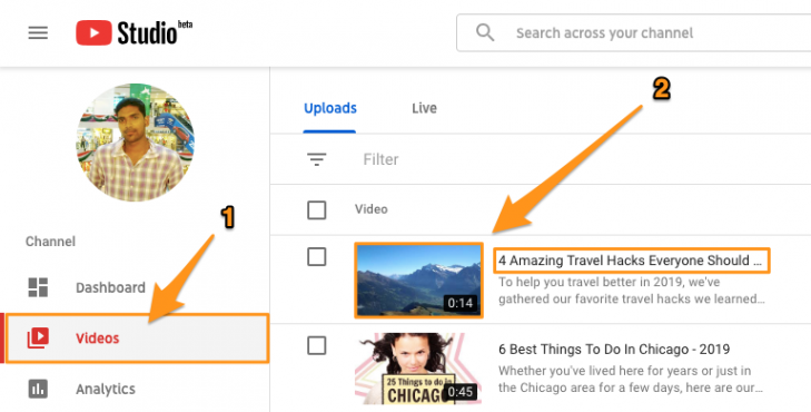 How to Change a Thumbnail on Youtube in 2019(With Pictures)