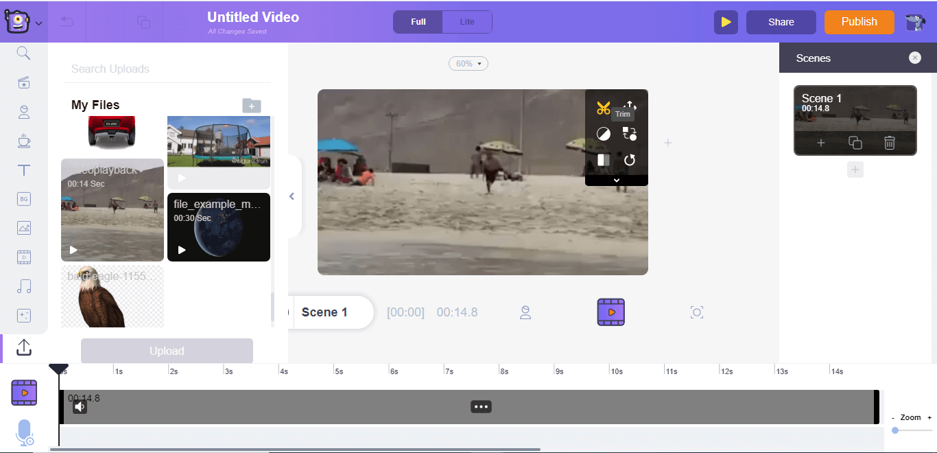 How to loop a video - Animaker