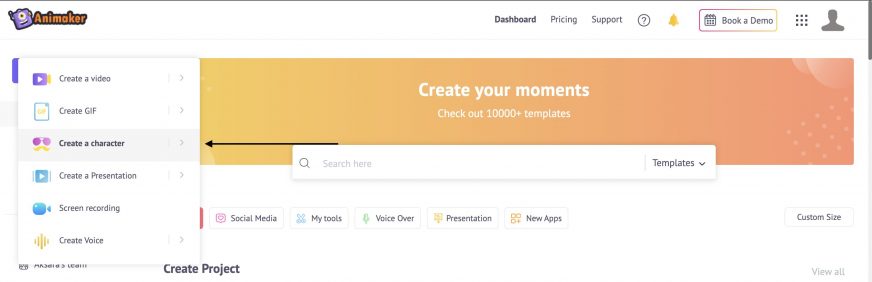 How to create cartoon version of yourself [Easiest way] - Animaker