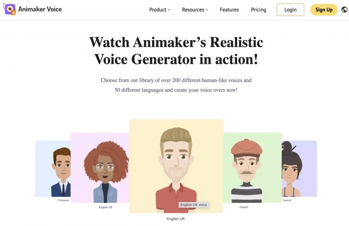 5 Best AI Voice Generators Online [💯Complete Review] - Animaker