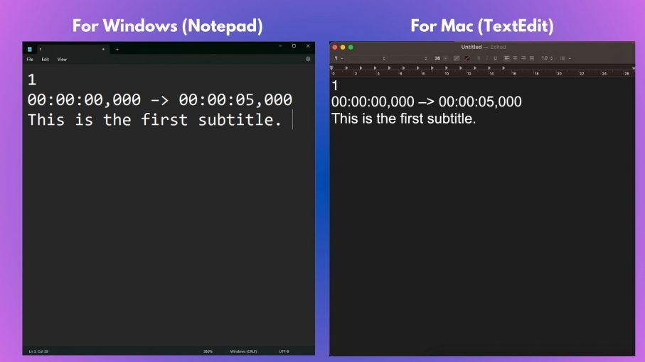 How to create an SRT file? [The easy way] - Animaker