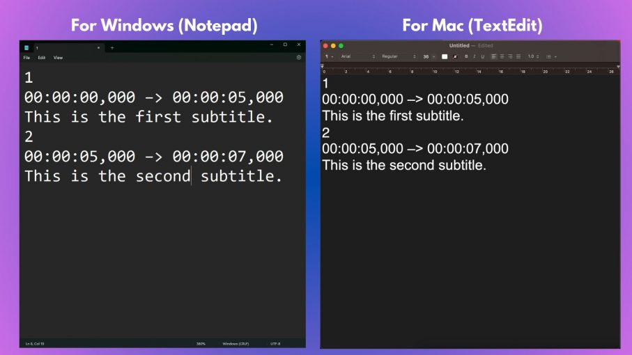 How to create an SRT file? [The easy way] - Animaker