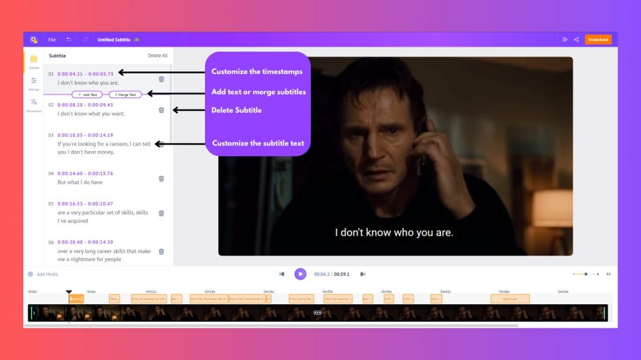 How to edit an SRT File 101 [4 Different Ways] - Animaker