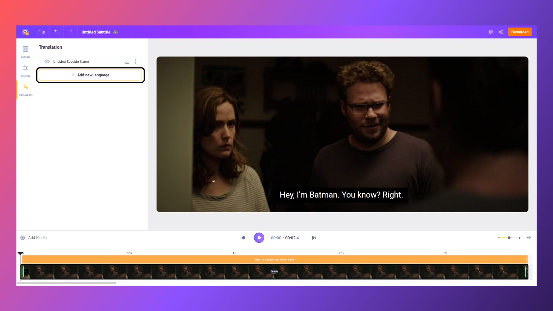 How to translate subtitles in less than a minute! [3 different methods] - Animaker
