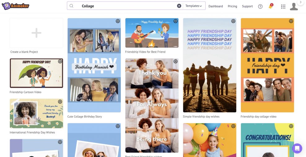How to make a video collage? [Web+Mobile] - Animaker