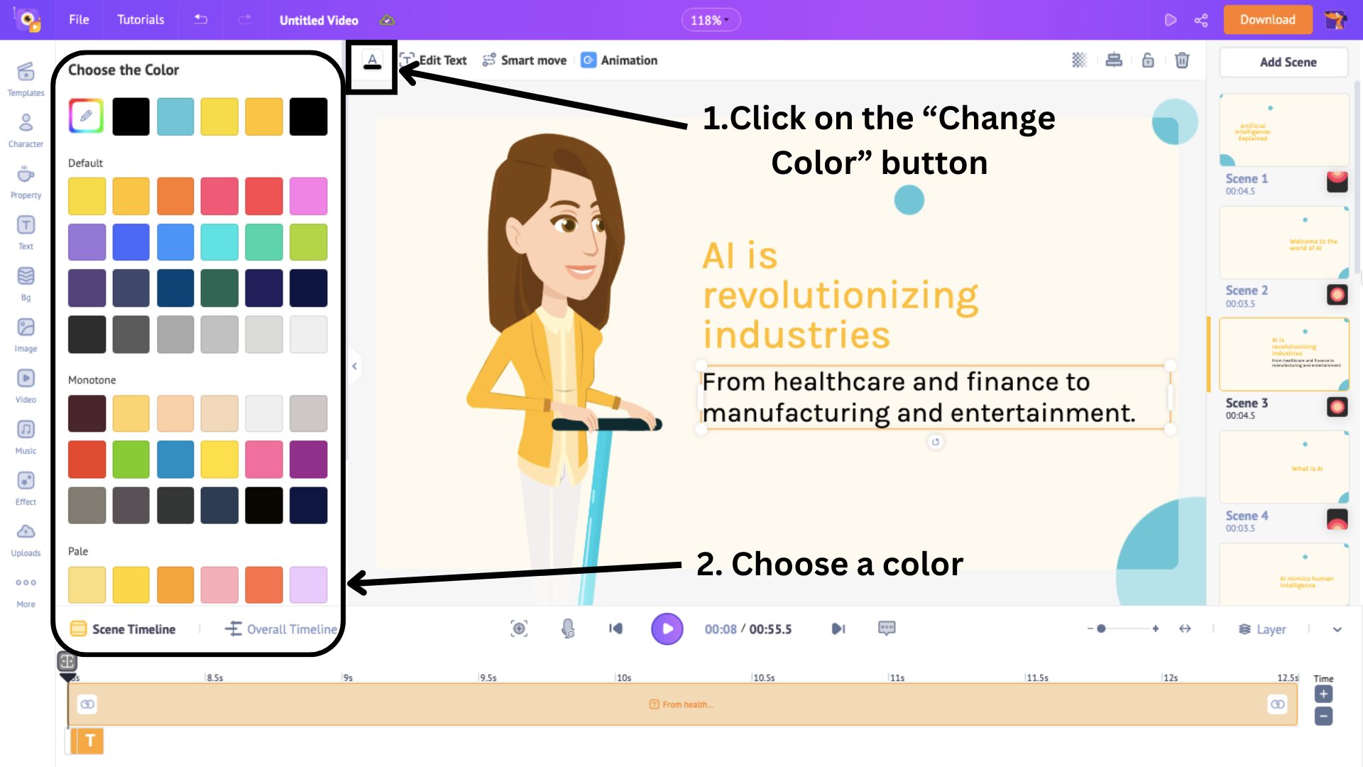 How to make AI Generated video with Animaker: Quick and Easy Guide ...