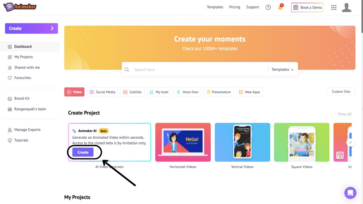 How to make AI Generated video with Animaker: Quick and Easy Guide!