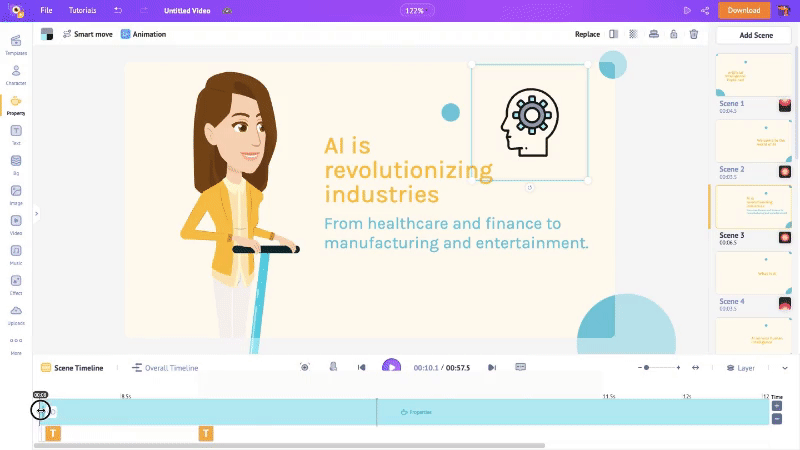 How to make AI Generated video with Animaker: Quick and Easy Guide ...