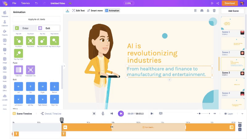 How to make AI Generated video with Animaker: Quick and Easy Guide ...