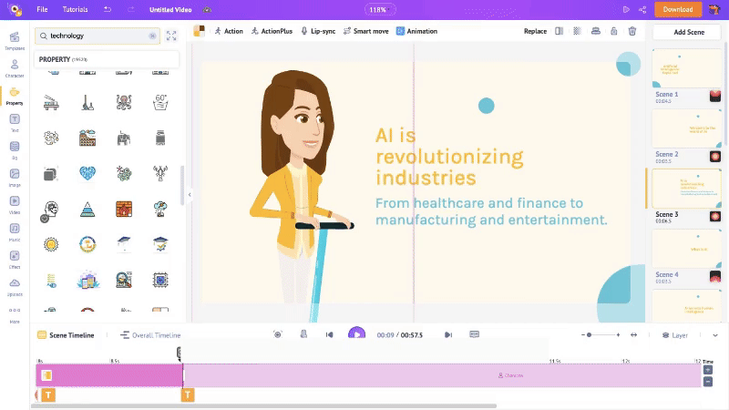 How to make AI Generated video with Animaker: Quick and Easy Guide ...
