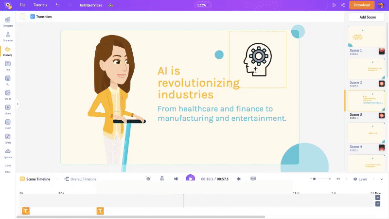 How to make AI Generated video with Animaker: Quick and Easy Guide ...