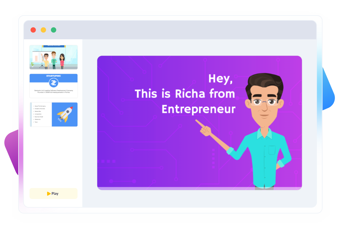 Free Presentation Software (With 1000+ animated characters!)