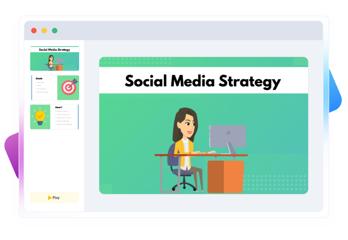 Free Presentation Software (With 1000+ animated characters!)