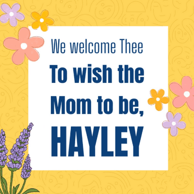 Free Customisable Baby Shower Invitation Templates | Animaker