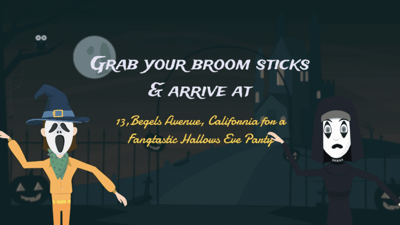 Free Customisable Cartoon/2D Invitations Templates | Animaker