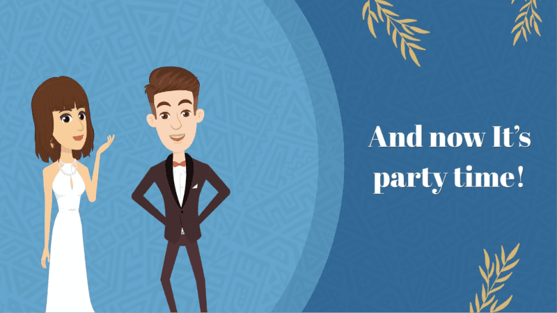 Free Customisable Wedding Invitation Templates | Animaker