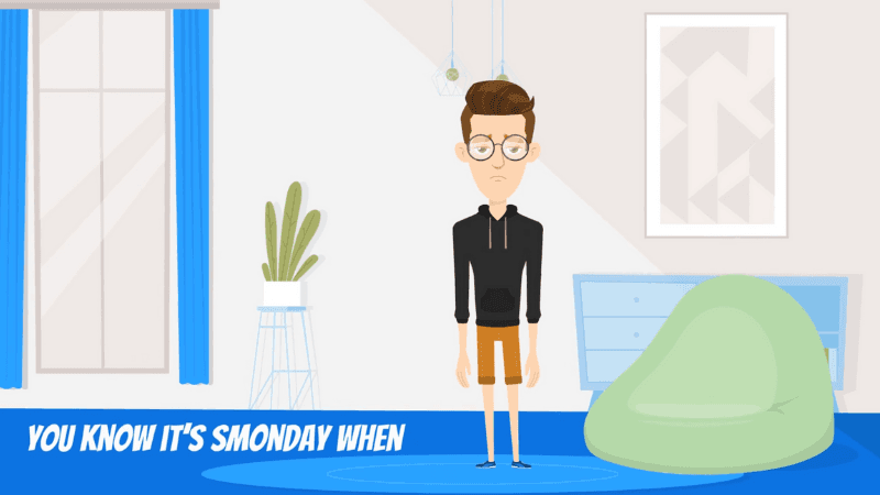 Free Customisable Cartoon/2D Days of the week Templates | Animaker